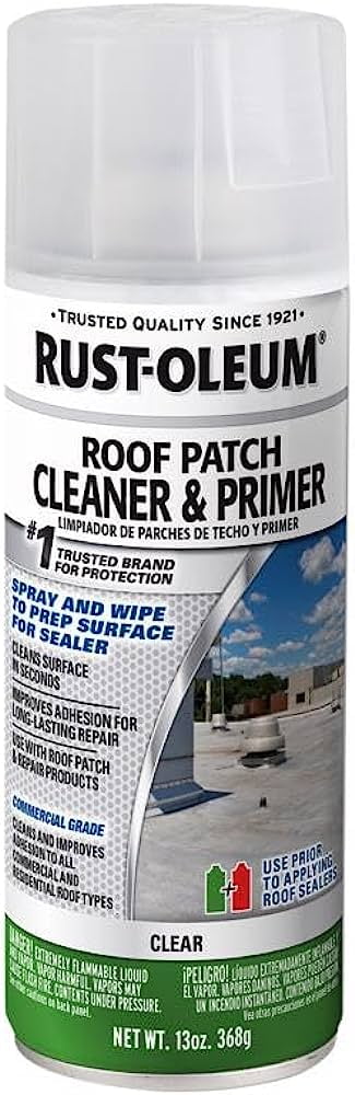 Rust-Oleum 345815 Roof Patch Cleaner & Primer 12oz Aerosol - Walmart.com