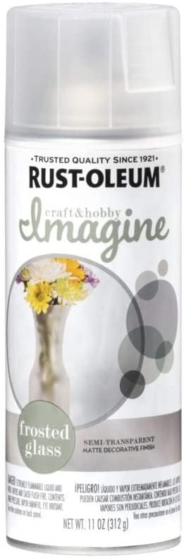 Rust-Oleum Craft & Hobby Imagine Spray Paint - Frosted Glass Finish ...