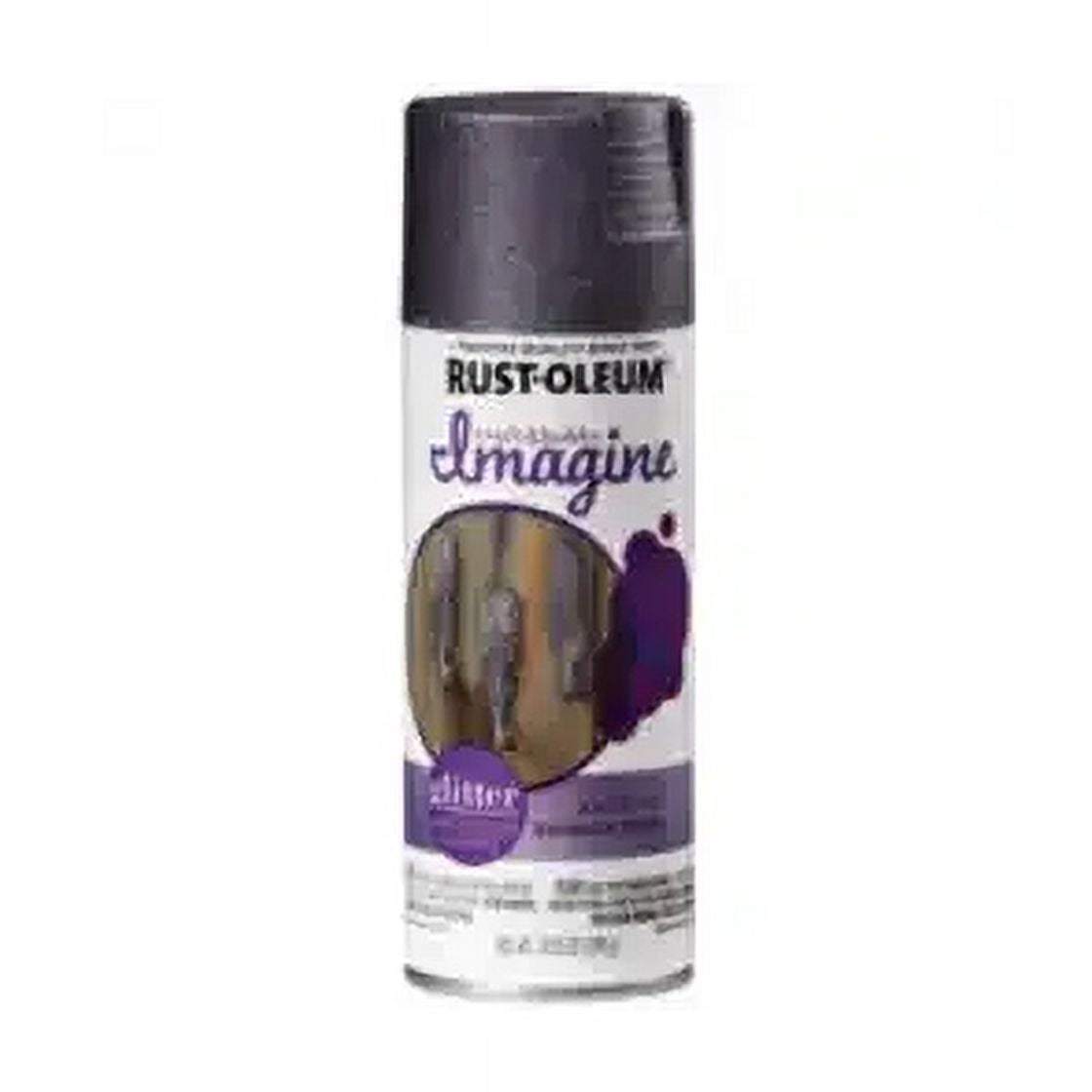 Rust-Oleum 354071 Imagine Craft & Hobby Spray Paint, Glitter, Multi ...