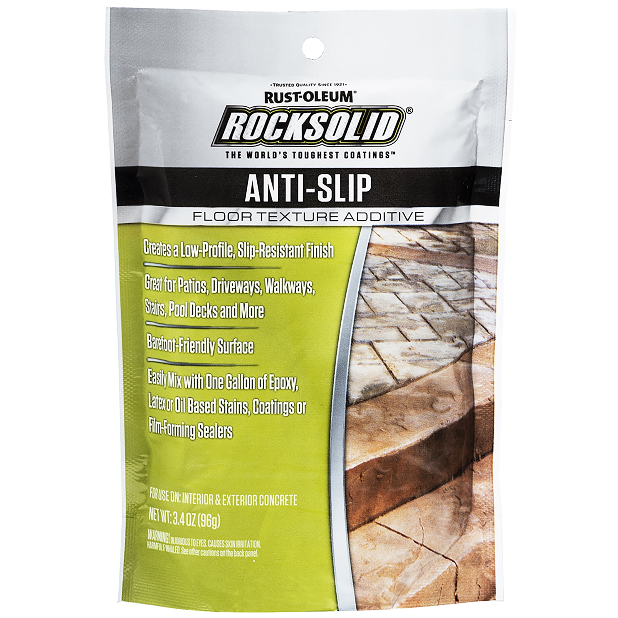 Rust-Oleum RockSolid Anti-Slip Floor Texture Additive, 3.4 Oz. 371445 ...