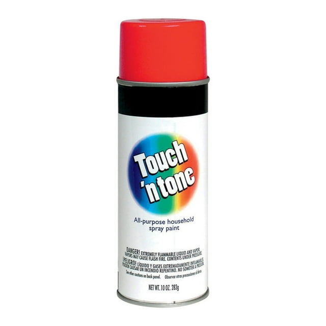 Rust-Oleum Touch 'N Tone Gloss Cherry Red Spray Paint for Indoor and ...