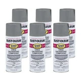 Rust-Oleum 6-Pack of 16 oz Brands 7785830 Gray Stops Rust Cold ...