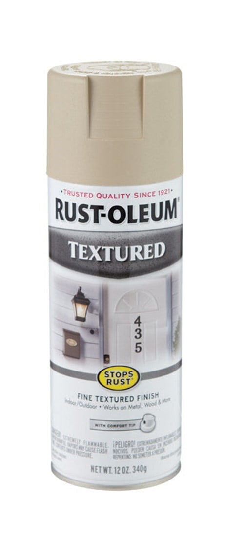 Rust-Oleum 7223830 Textured Spray, Sandstone, 12-Ounce - Walmart.com