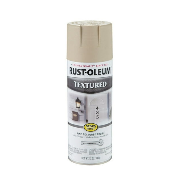 Rust-Oleum 7223830 Textured Spray, Sandstone, 12-Ounce - Walmart.com