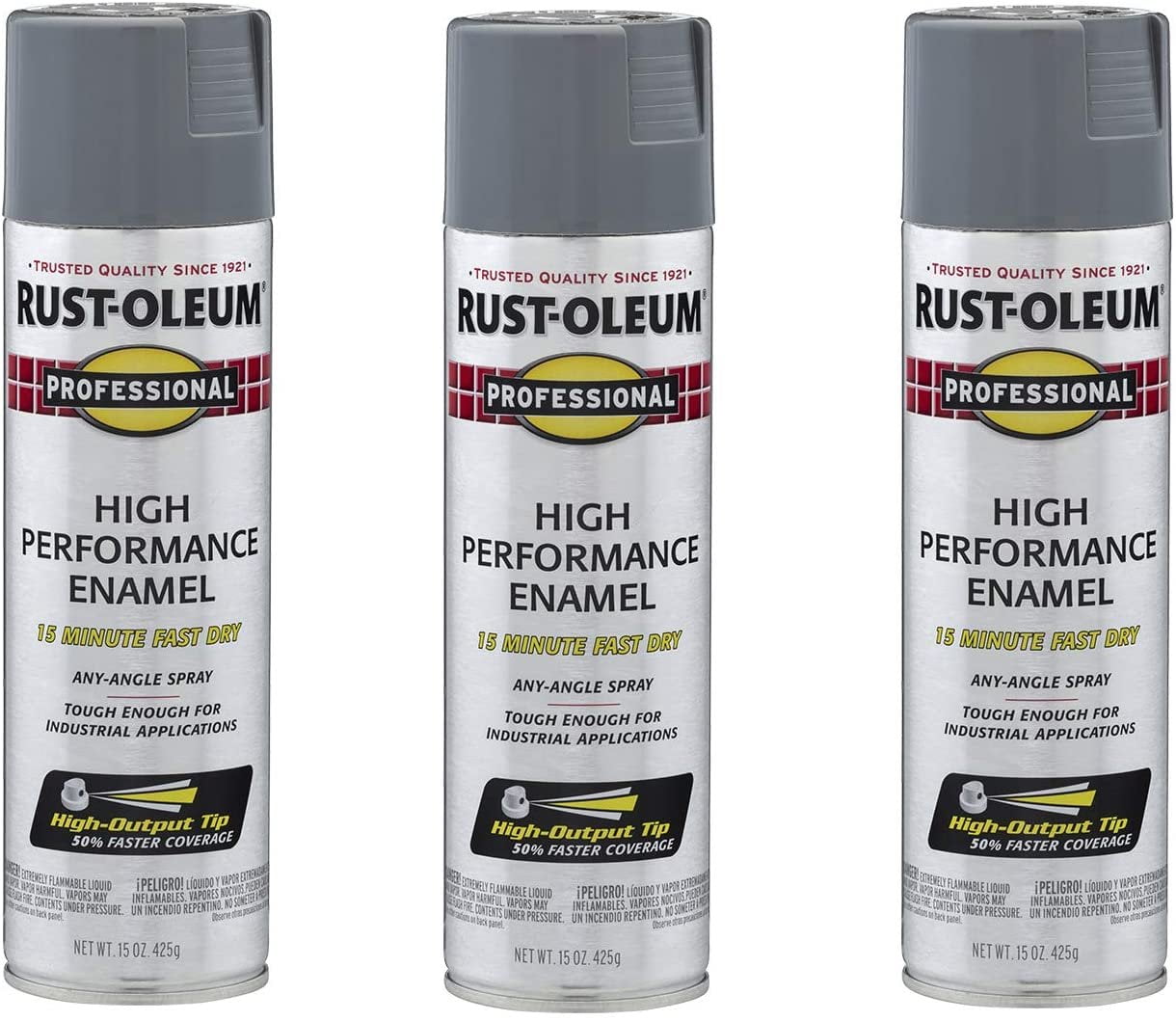 Rust-Oleum 7587838A3 Professional High Performance Enamel Spray Paint ...
