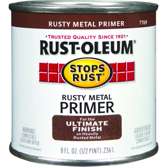 Rust-Oleum 7769730 Stops Rust Rusty Metal Rust Protective Primer 1/2 ...