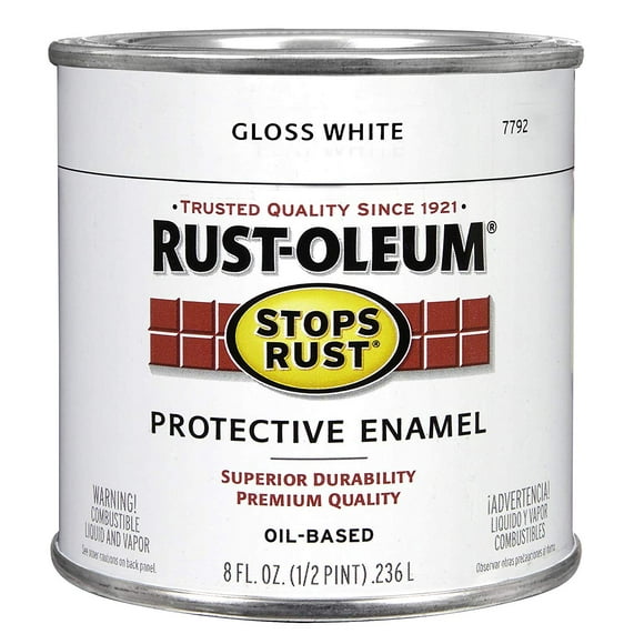 White Enamel Paint