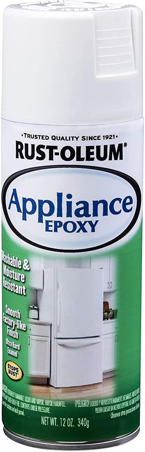 Rust-Oleum 7881830-6PK Specialty Appliance Epoxy Spray Paint, White, 72 ...
