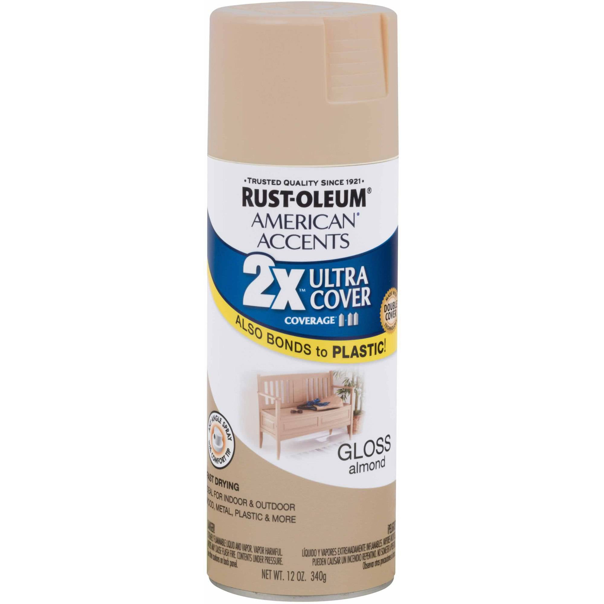 Rust-Oleum American Accents Ultra Cover 2X Gloss Spray Paint & Primer ...