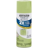 Rust-Oleum American Accents Ultra Cover 2X Satin Green Apple Spray ...