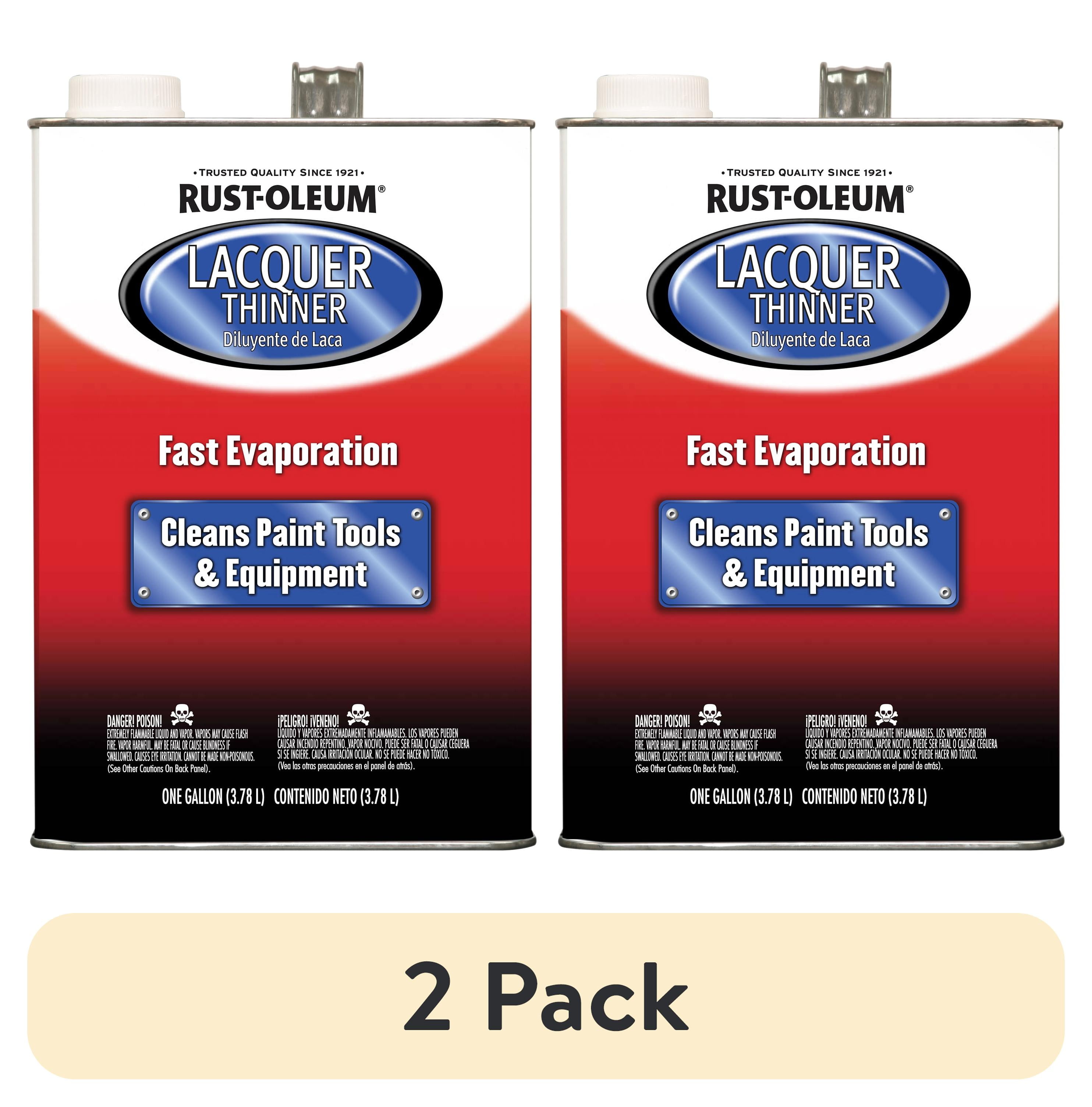 (2 pack) Rust-Oleum Automotive Low VOC Professional Lacquer Thinner ...