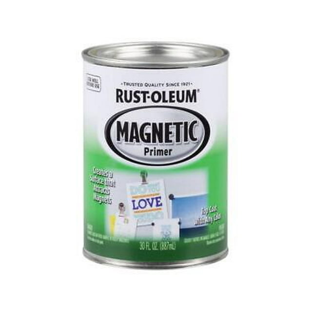 Rust-Oleum Black Magnetic Primer 1 qt. - Walmart.com