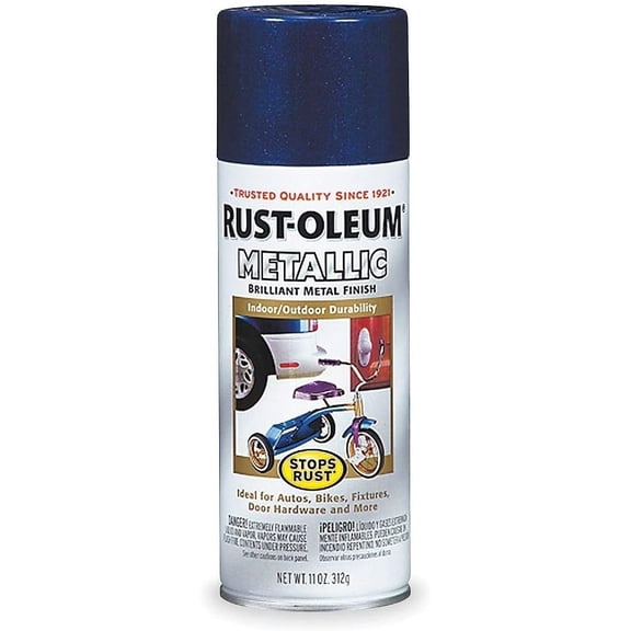 Discover Metallic Blue Spray Paint for Home Improvement Projects