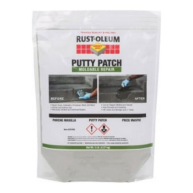 Rust-Oleum Concrete Saver Putty Patch 1 Each - Gray - Walmart.com
