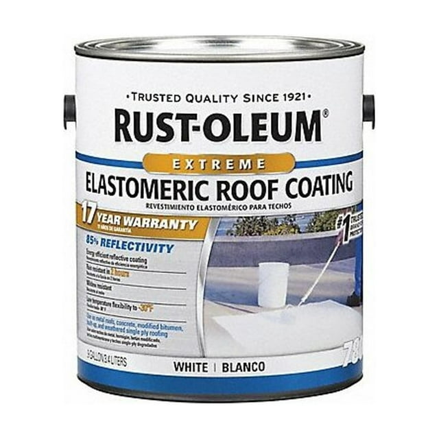 Rust-Oleum Elastomeric Roof Coating,0.9 gal 301902 - Walmart.com