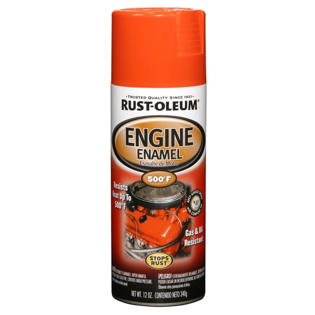 Rust-Oleum Enamel Heat Resistant Stops Rust Engine Degreaser Spray Can ...