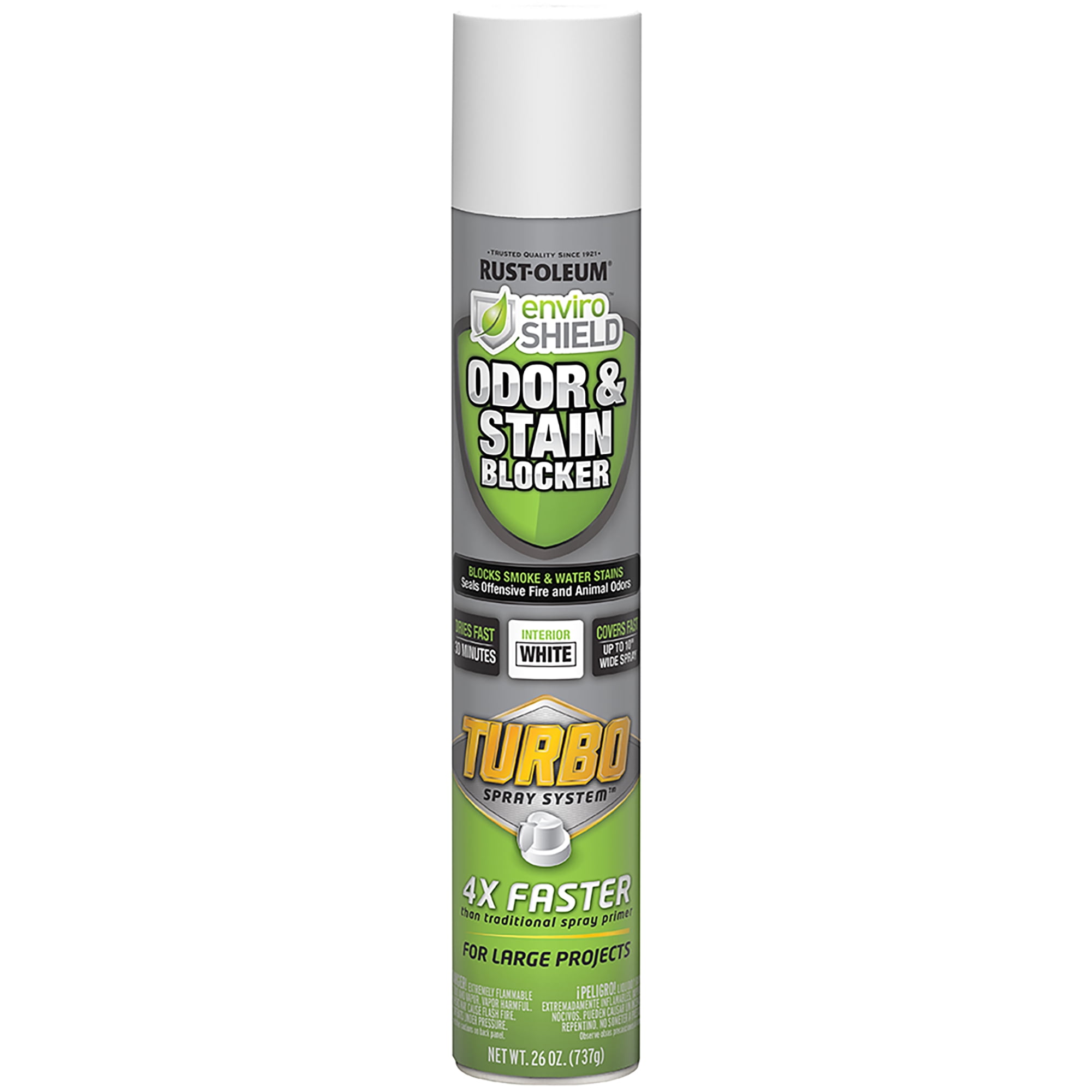 Rust-Oleum EnviroShield Odor & Stain Blocker with Turbo Spray System ...