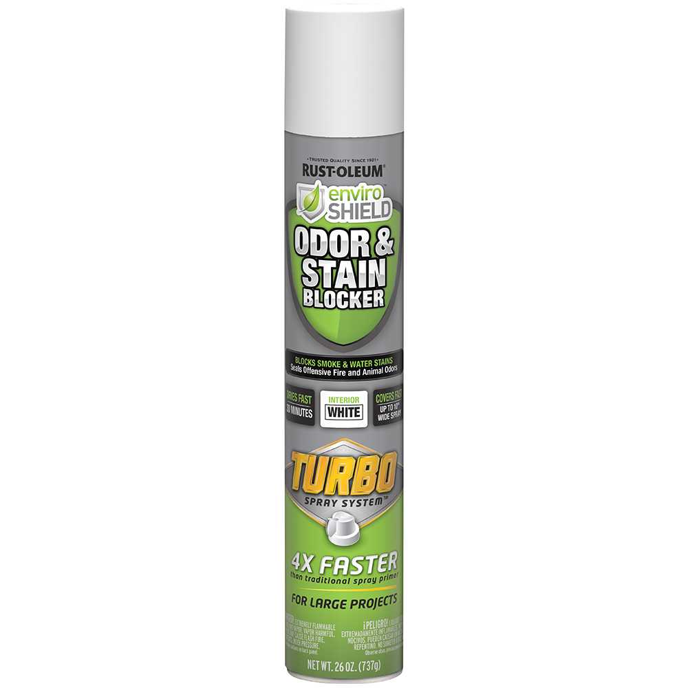 Rust-Oleum EnviroShield Odor & Stain Blocker with Turbo Spray System ...