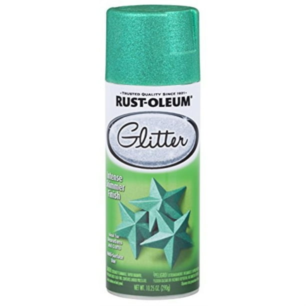 Rust-Oleum Glitter Turquoise Spray Paint 10.25 oz - Walmart.com