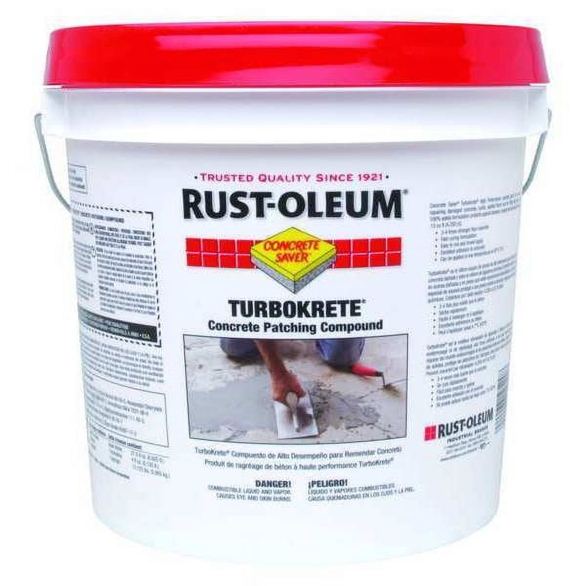 Rust-Oleum Gray Large Concrete Patching Compound Kit - Walmart.com