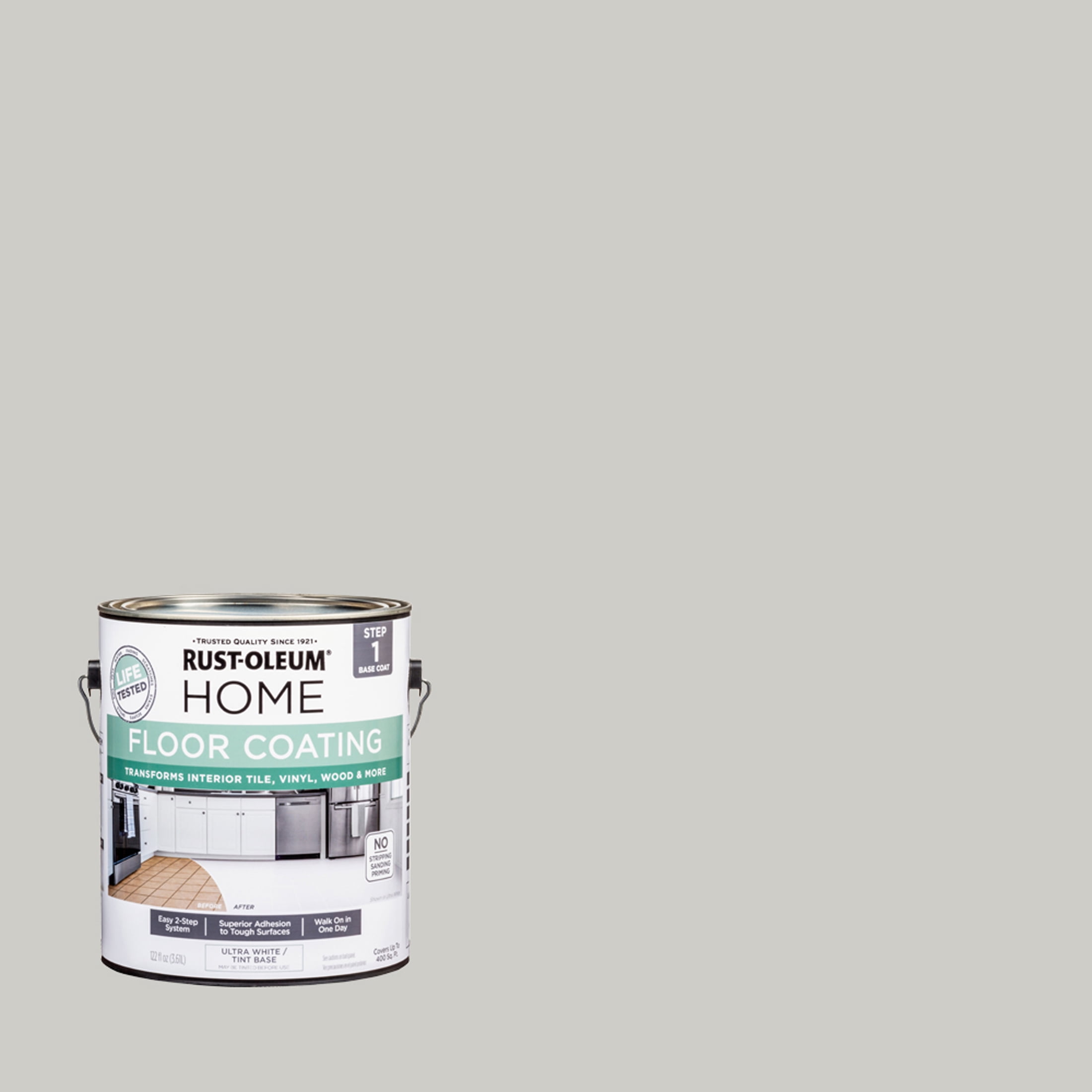 Rust-Oleum Home Oyster Shell Interior Floor Coating Base Coat-363139T ...