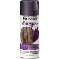 Rust-Oleum Imagine Glitter Craft Paint 10.25OZ GLTR PRPL, Each ...