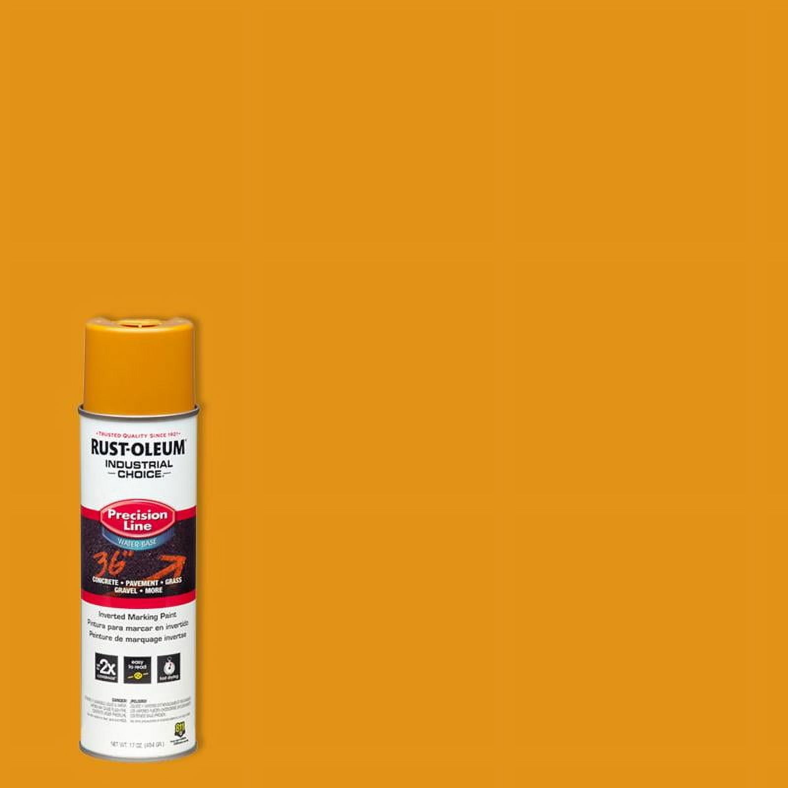 Industrial Choice Inverted Marking Paint, 17 oz., Yellow, Water -Based ...