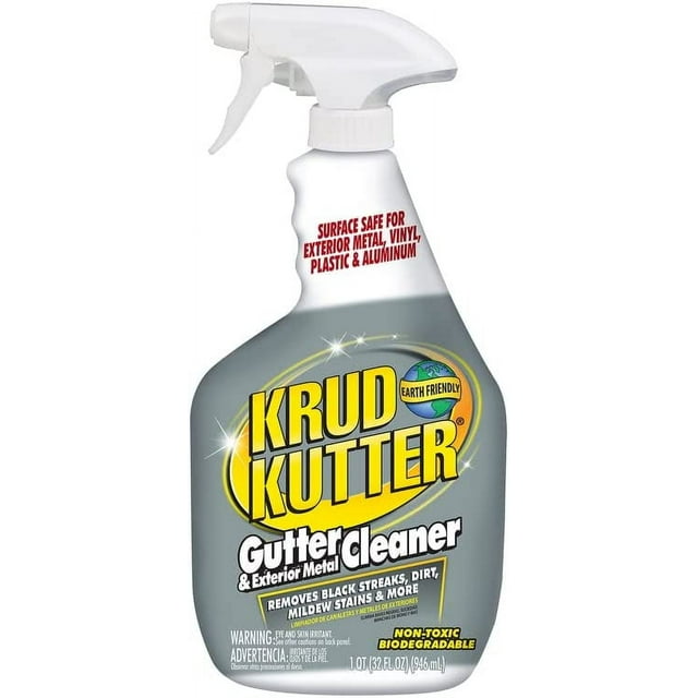 Rust-Oleum Krud Kutter Gutter & Exterior Metal Cleaner, 32 Fl. Oz ...