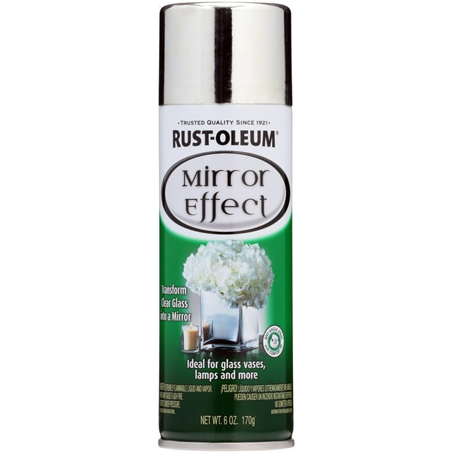 Rust-Oleum Mirror Effect Spray, Reflective Glass Paint Application, 6 ...