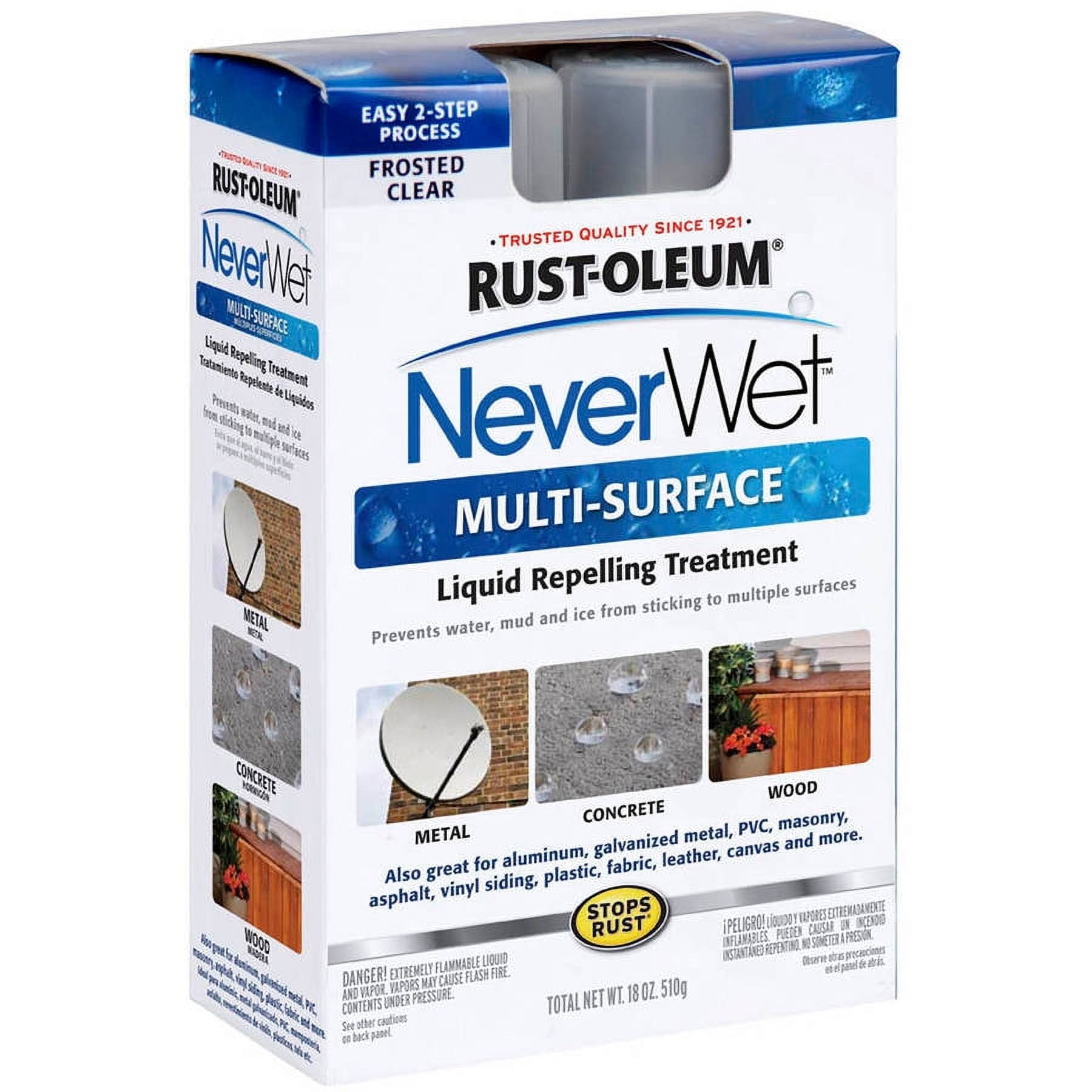 Rust-Oleum NeverWet Indoor & Outdoor Super-Hydrophobic Waterproofing ...