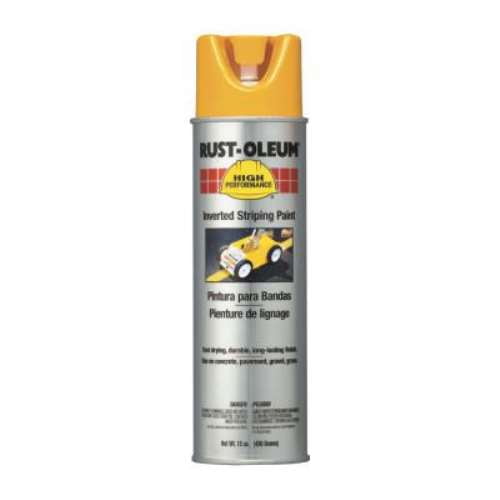 Rust-Oleum Traffic Zone Striping Paint, 5 gal., Yellow, Water -Based ...