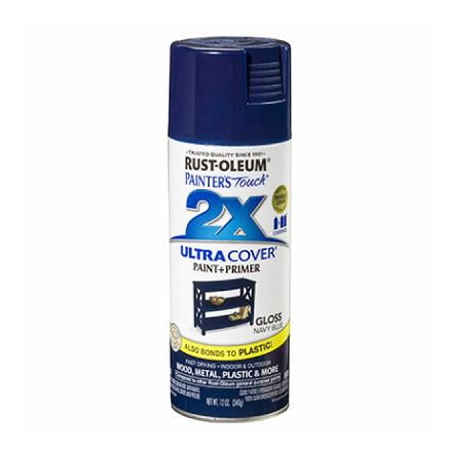 Rust-Oleum 249098 Painter's Touch 2X Ultra Cover Spray Paint, 12 oz ...