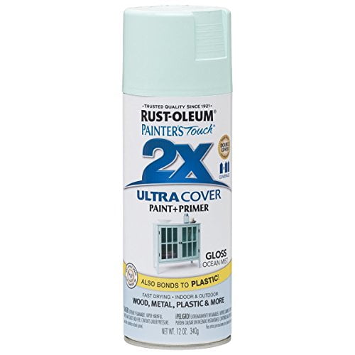 Rust-Oleum Painter's Touch Ultra Cover Gloss Ocean Mist Spray Paint 12 ...