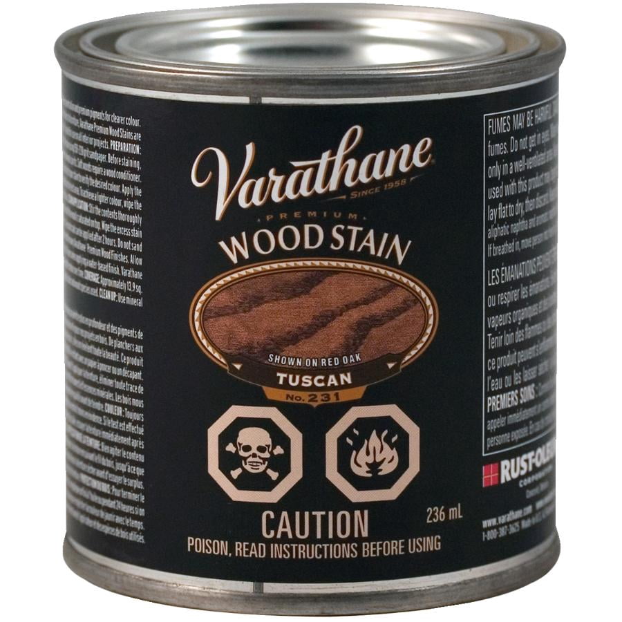 Rust-Oleum Premium Wood Stain in Tuscan, 236 mL, 260820 - Walmart.com
