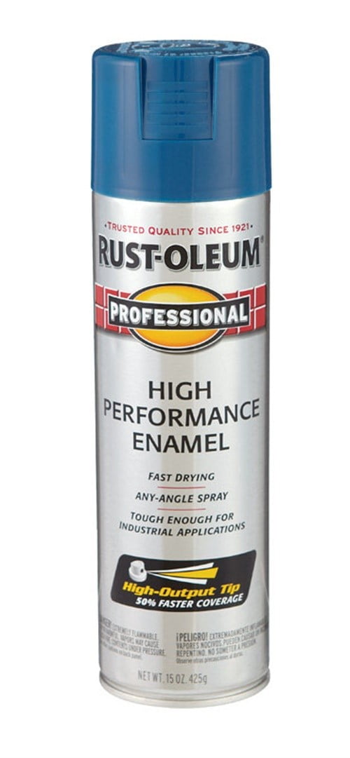 Rust-Oleum Professional Gloss Royal Blue Enamel Spray Paint 15 oz for ...