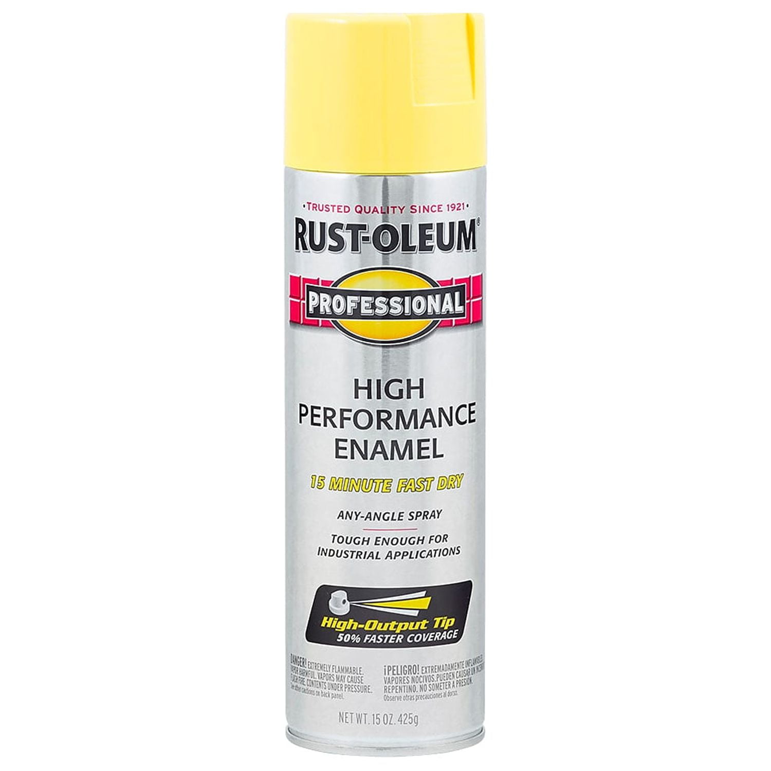 Rust-Oleum Professional High Performance Enamel Spray Paint Safety ...