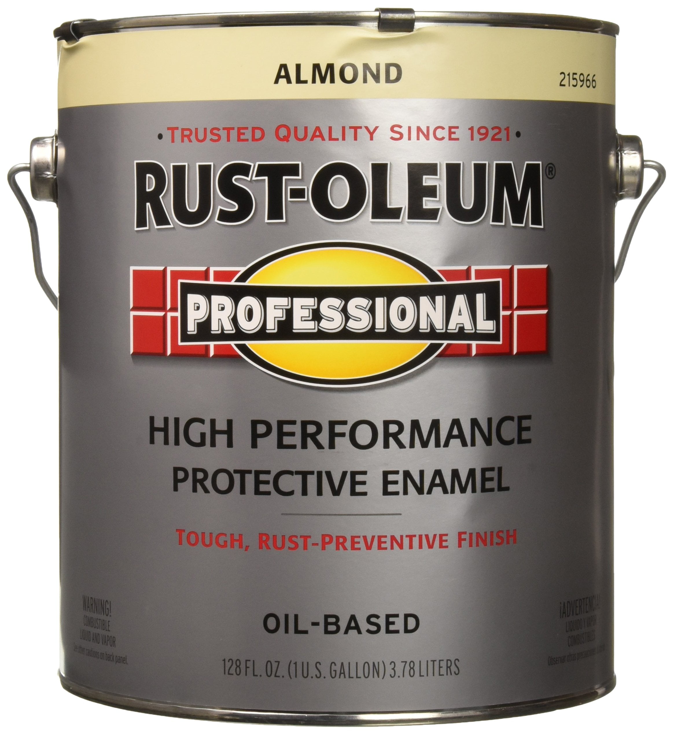 RUST-OLEUM Exterior 215966 Voc Almond Paint-Gallon for Heavy-Duty Metal ...
