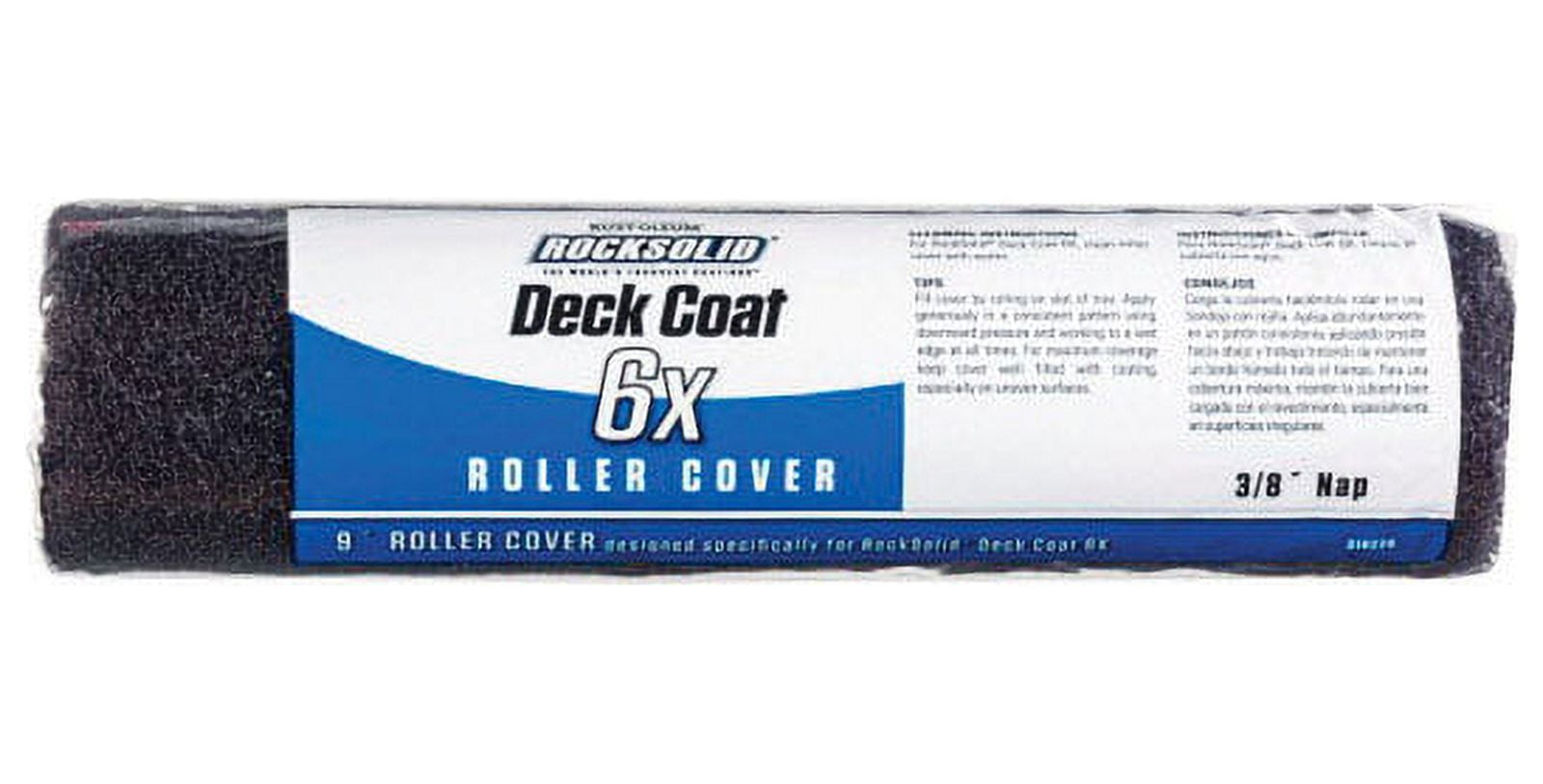 Rust-Oleum RockSolid Deck Coat Honeycomb 9 in. W X 3/8 in. Paint Roller ...
