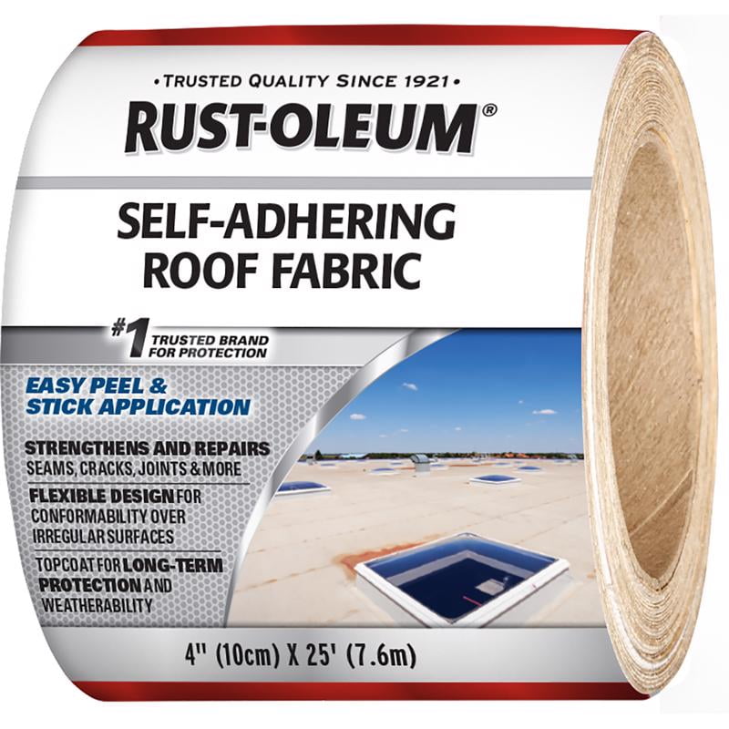 Rust-Oleum Roof Repair Tape,4" x 25 ft.,White 345651 - Walmart.com