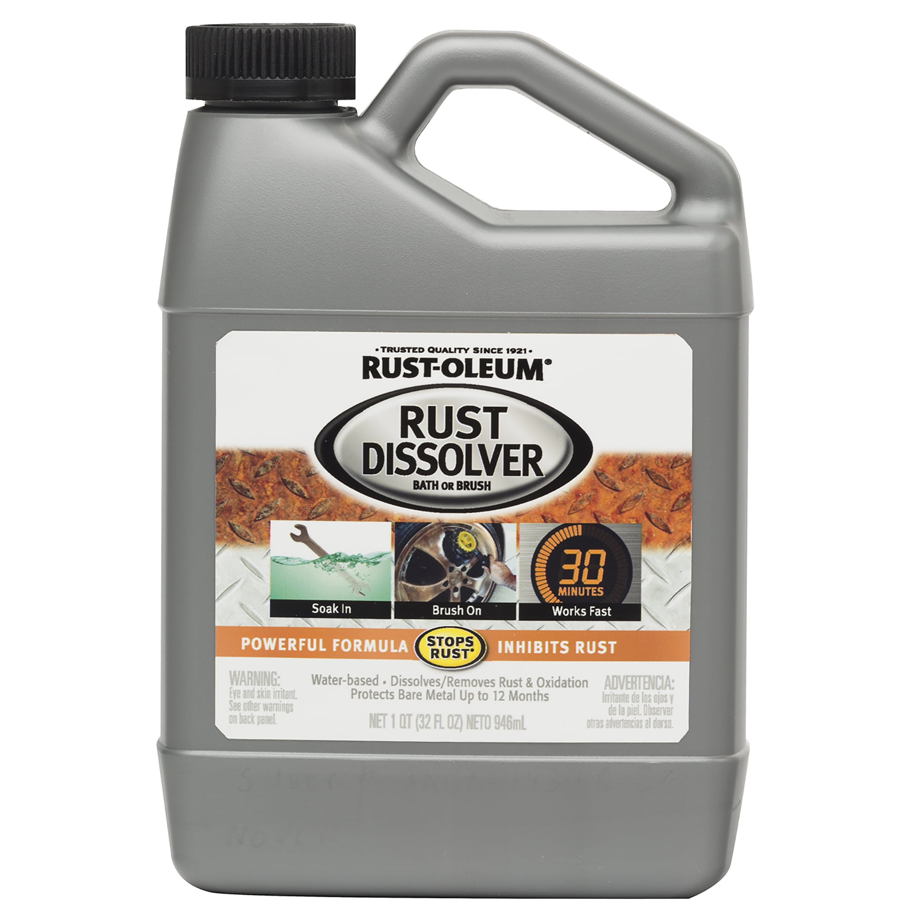Rust-Oleum Rust Dissolver, 1 Quart - Walmart.com