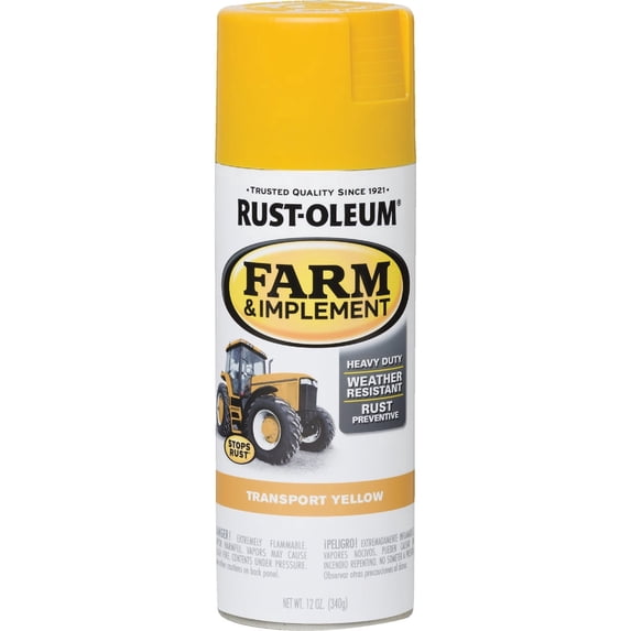 Rust-Oleum Specialty Indoor and Outdoor Gloss Transport Yellow Farm ...