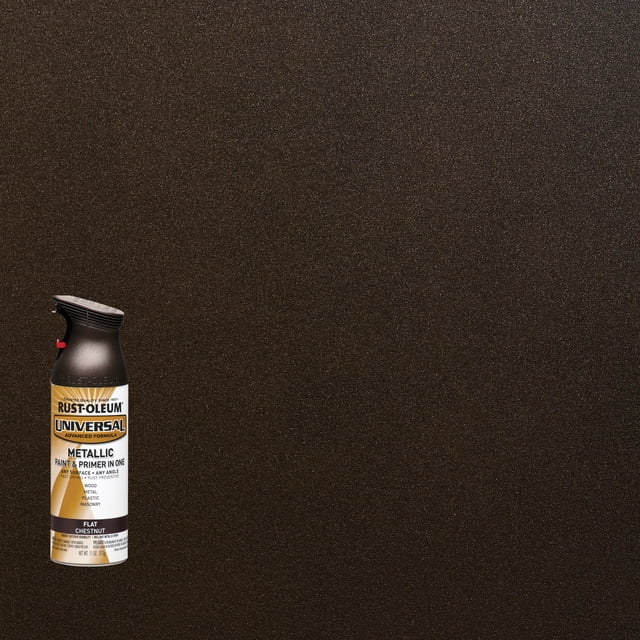 Rust-Oleum Spray Paint,Chestnut,Flat,11 oz. 271471 - Walmart Business ...