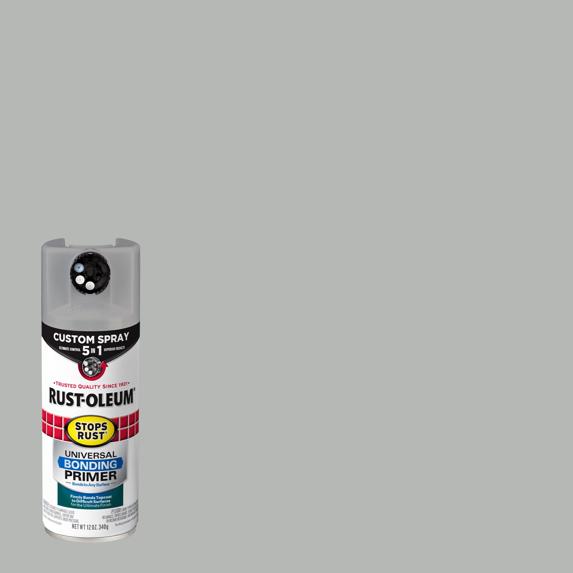 Rust-Oleum Stops Rust Custom 5-in-1 Flat Gray Universal Bonding Primer ...