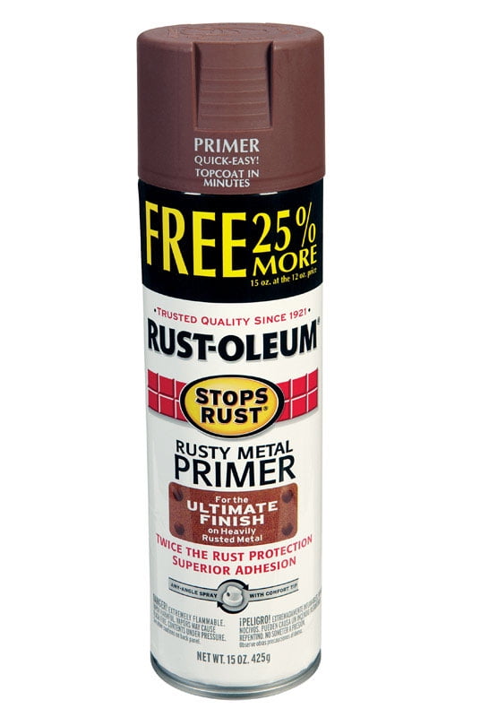 Rust-Oleum Stops Rust Rusty Metal Primer, 25% Bonus - Walmart.com