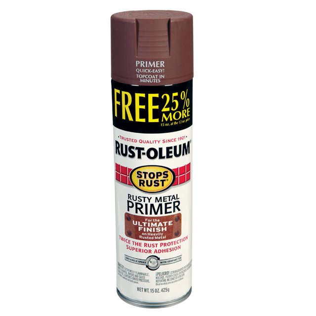Rust-Oleum Stops Rust Rusty Metal Primer, 25% Bonus - Walmart.com