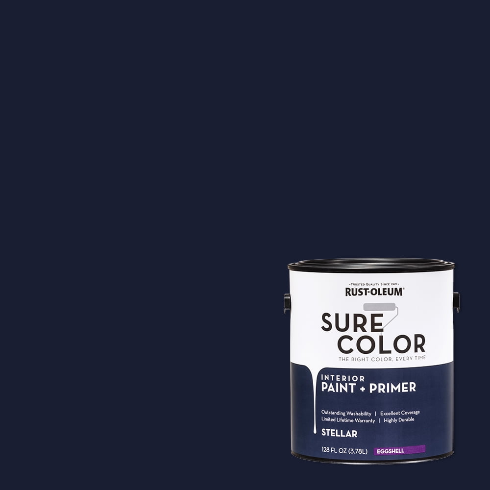 Rust-Oleum Sure Color Stellar, Interiot Paint + Primer, Eggshell Finish ...