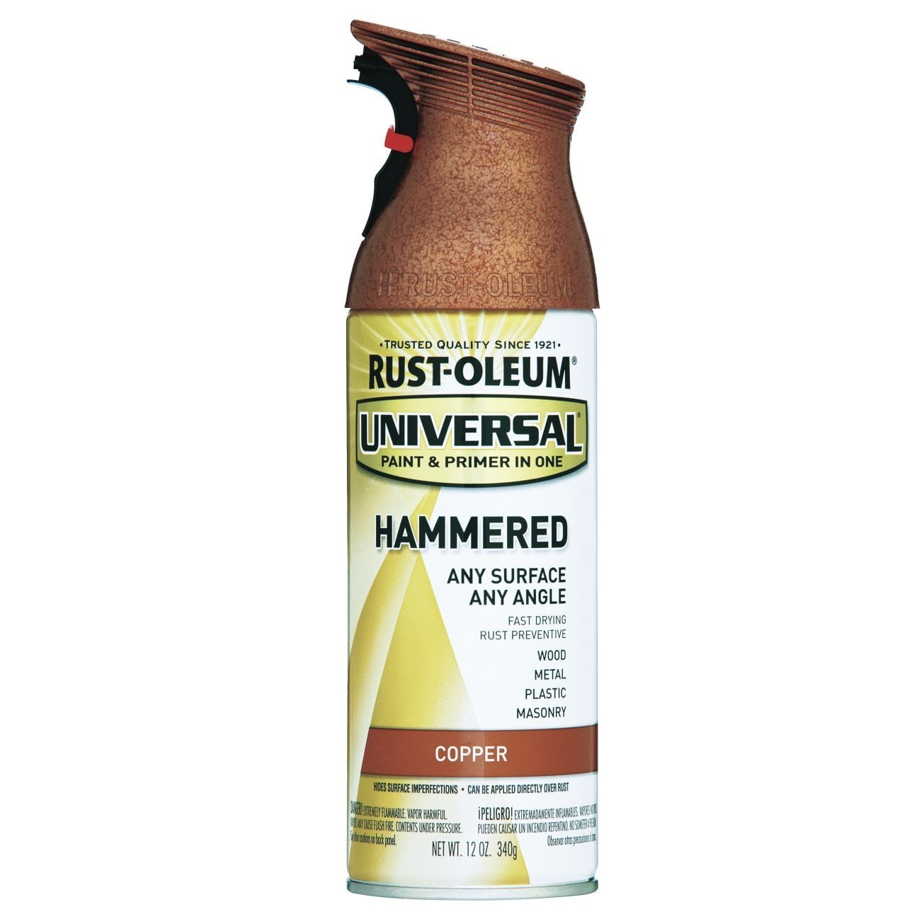 Rust-Oleum Universal Hammered Copper Spray Paint 12 oz. - Walmart.com