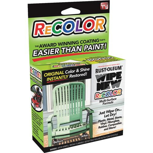 Rust-Oleum WIPE NEW ReCOLOR Color Restorer Kit, Each - Walmart.com