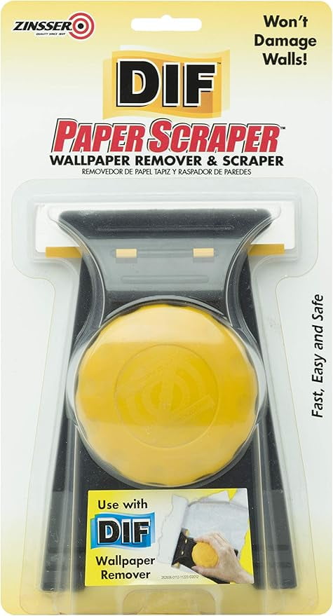 Rust-Oleum Zinsser 02986 Paper Scraper Wallcovering Remover Tool ...