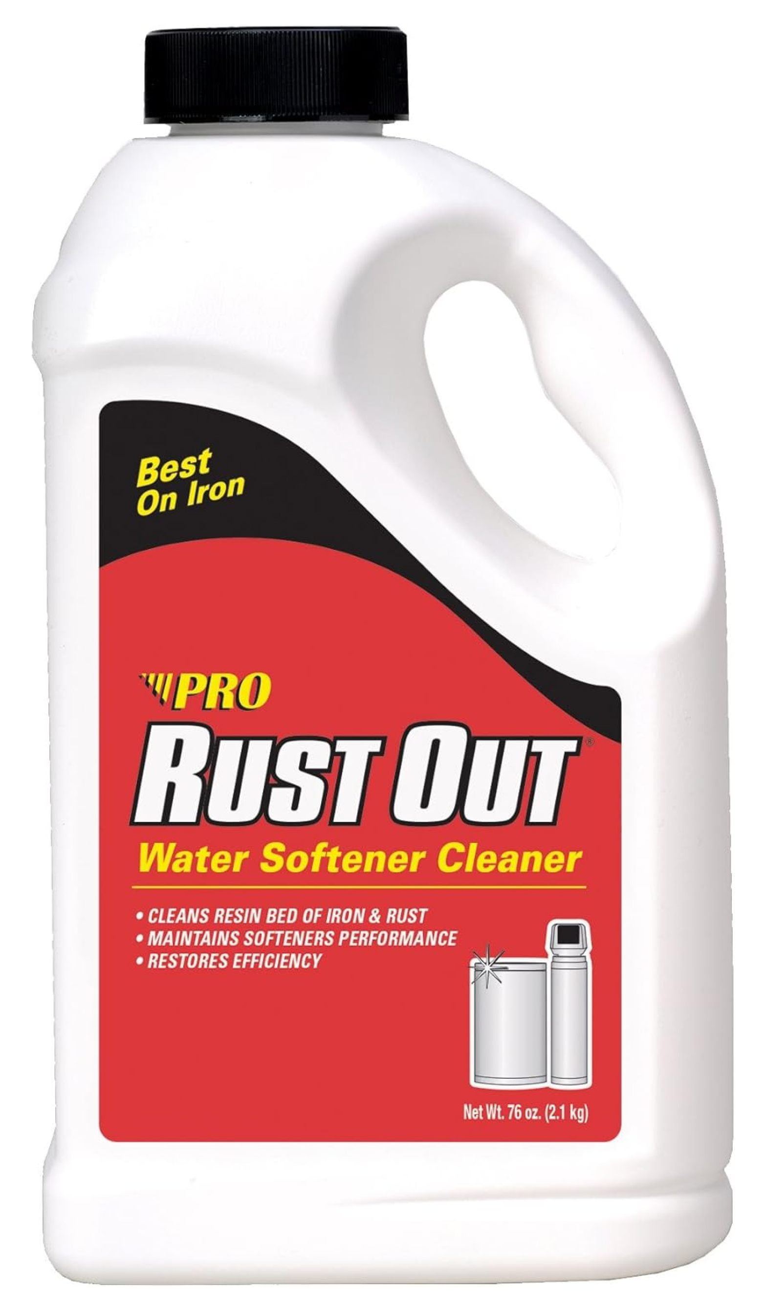 Rust Out RO05B Water Softener Cleaner And Iron Remover, 4.75 lb. Bottle ...
